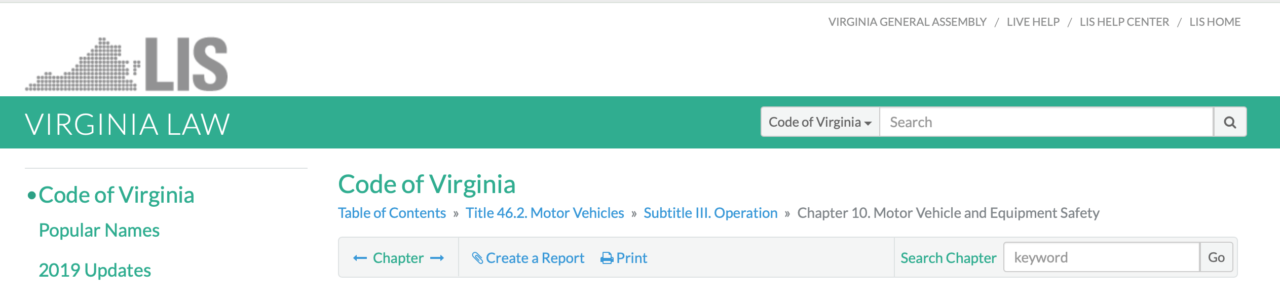 Virginia Safety Inspection Codes for Jeeps & 4x4's: Deciphered!!! - OCD ...